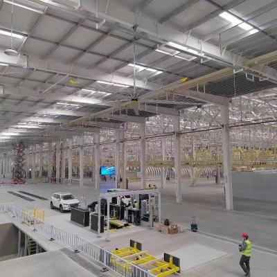 China De Plafondventilator van machts de Grote Hvls Grote Industriële Reuzegrootte van de Luchtkoelingsventilatie Te koop