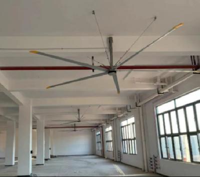 中国 3m 10FT HVLSのPmsmモーターを搭載する産業屋内排気の天井に付いている扇風機 販売のため