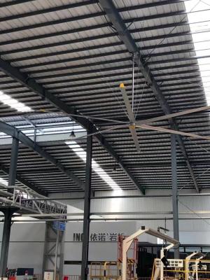 中国 HVLS産業扇風機 8 から 24 フィートまでの大きな空間のための強力な冷却ソリューション 販売のため