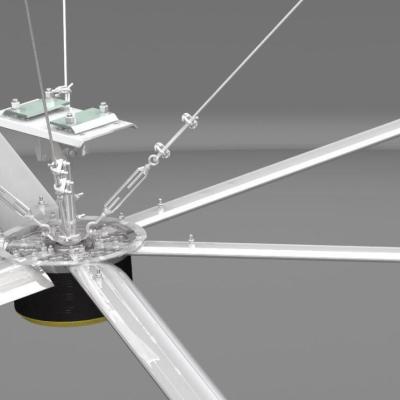 China Overhead Extra Large Commercial Ceiling Fans For Low Ceilings for sale