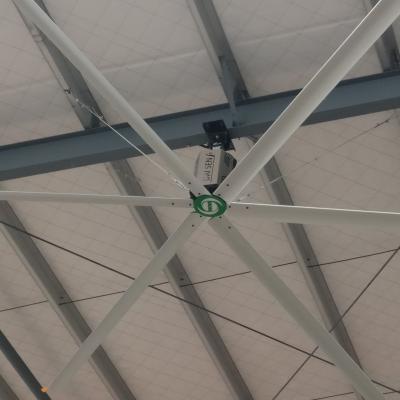 China Overhead Extra Large Commercial Ceiling Fans For Low Ceilings for sale