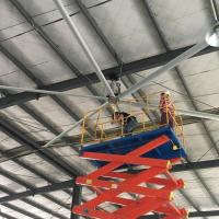 China Large Cooling Gearbox Ceiling Fan for sale