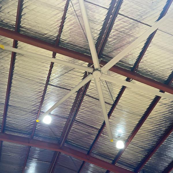 0.40KW 고속 고용량 대형 HVLS 팬 헬스몰
