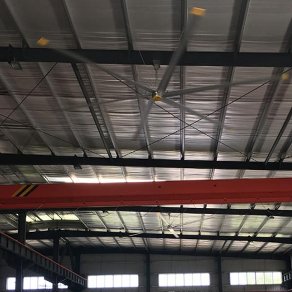 0.40KW 고속 고용량 대형 HVLS 팬 헬스몰