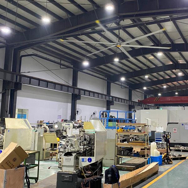 0.40KW 고속 고용량 대형 HVLS 팬 헬스몰