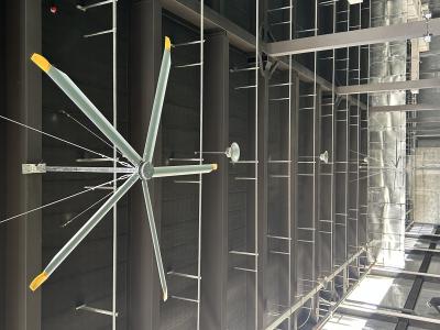 China Restaurant BLCD Motor 10FT Großdeckenventilator Luftkühlventilator mit 5 Klingen CE-Zertifizierung enthalten zu verkaufen