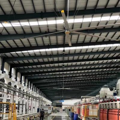 China Alumínio Magnésio 7,3m 24FT grande ventilador de teto industrial para hotéis e soluções de ventilação à venda
