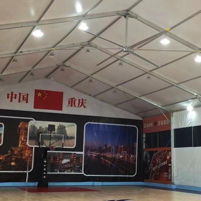 China 8FT-24FT Material de lâmina Al-Mg liga HVLS Ventiladores de teto para refrigeração de ar de centro esportivo ou ginásio à venda