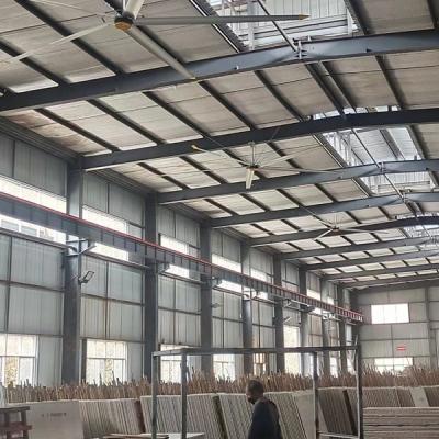 Cina 6Pcs Al-Mg Leghe di leghe 6.1M/20FT Volume elevato Ventilatore di soffitto industriale a bassa velocità per l'industria mineraria in vendita