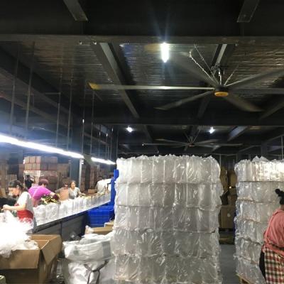 China Energiebesparing 5,0m 16ft HVLS plafondventilator voor gratis onderhoud en verbeterde ventilatie Te koop