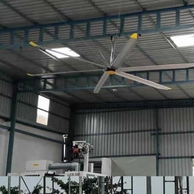 China Plafond gemonteerde 16ft HVLS ventilator voor optimale luchtkoeling en ventilatie in de industrie Te koop