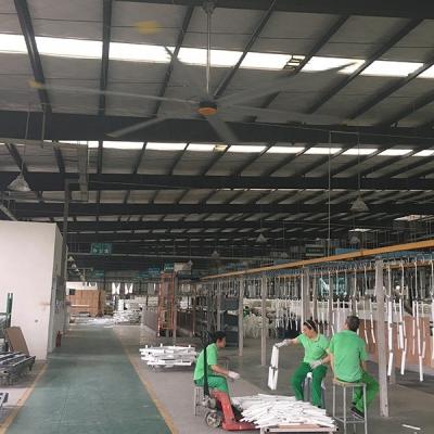 China Plafond gemonteerde 16ft HVLS ventilator voor optimale luchtkoeling en ventilatie in de industrie Te koop