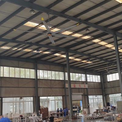 중국 6.1M/20FT 환기 팬 동기 영구 자석 모터 HVLS 대형 산업 천장 팬 판매용