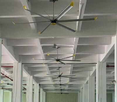 Cina Ventilatore pendente di casa di diametro di 24 ft certificato CE per il raffreddamento dell'aria negli spazi residenziali e commerciali in vendita
