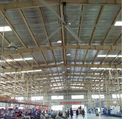 China 1.5kw Motor Large Hvls Industrial Ceiling Fan With 7.3 Meter Diameter And AC Electric Current Type for sale