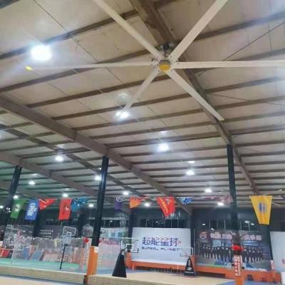 China DX-7.3 24FT Large Hvls Industrial Ceiling Fan for Gymnasium Center Diameter 7.3 Meters for sale