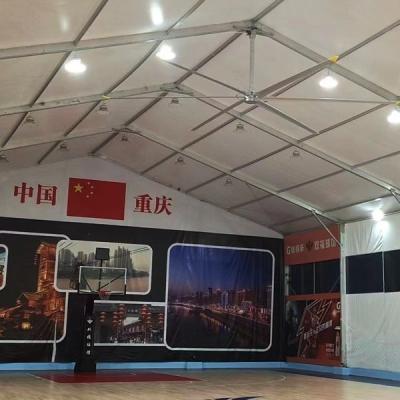 China DX-7.3 24FT Large Hvls Industrial Ceiling Fan for Gymnasium Center Diameter 7.3 Meters for sale