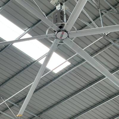 Cina 7.3m 24ft grande ventilazione industriale e raffreddamento ventilatore HVLS dalla fabbrica cinese in vendita
