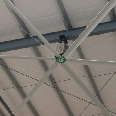 Cina Grandi ventilatori HVLS per raffreddamento e ventilazione con diametro di 24 ft in vendita