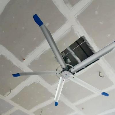 Cina Applicazione di ventilatori industriali a soffitto di grandi dimensioni nel centro sportivo interno del basket in vendita