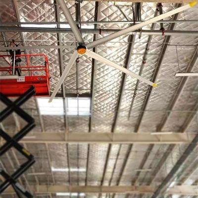 Cina Applicazione di ventilatori industriali a soffitto di grandi dimensioni nel centro sportivo interno del basket in vendita
