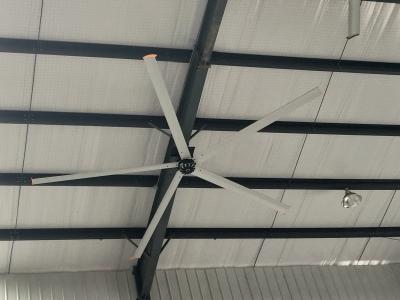 Cina Applicazione di ventilatori industriali a soffitto di grandi dimensioni nel centro sportivo interno del basket in vendita