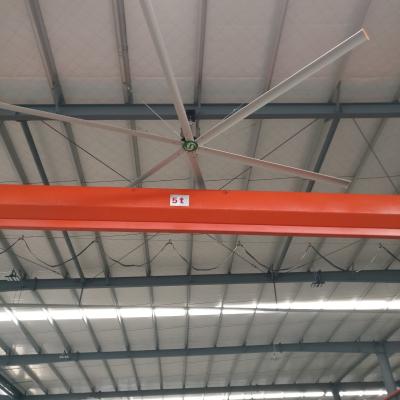 Cina Ventilatore di raffreddamento di diametro di 24 ft per soffitti industriali in vendita