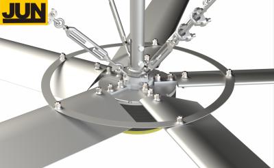 China 7.3m 24Ft 5-blade industrial large fan, high torque and large air volume, energy-saving and environmentally friendly for sale