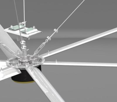 Cina Centro sportivo 14 piedi 5 lame HVls Industrial Fans For Home in vendita