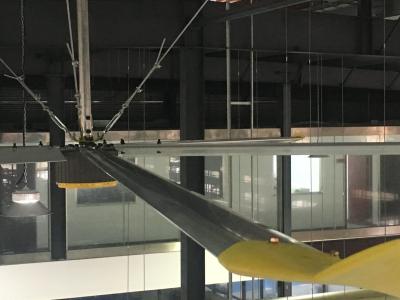 Cina 288 pollici 6 lame HVLS Centrifugo ventilatori industriali soffiatore in vendita