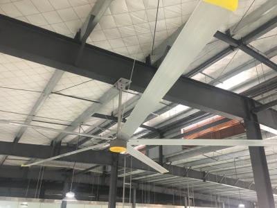Cina 288 pollici 6 lame HVLS Centrifugo ventilatori industriali soffiatore in vendita