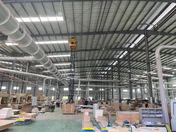 24FT Big Industrial Pmsm Hvls Ceiling Fan For Air Cooling And Ventilation