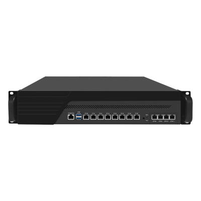 China Zynshield 1U Rackmount Firewall i3i5i7 6th~9th 8 2.5G 2SFP+ 4SFP+ Bypass Redundant PCIe X8 for sale