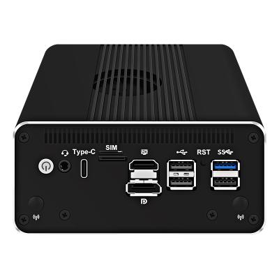 China Zynshield Desktop Firewall Intel N100 Pfsense Ubuntu 4 Inteli226-V 2.5GB 2 SFP+ for sale