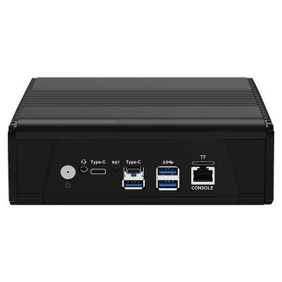 China AI Firewall Desktop Mini PC AMD Radeon R7-7840 4 2.5Gbps UDE LAN 8K Wifi 6 EXSi for sale