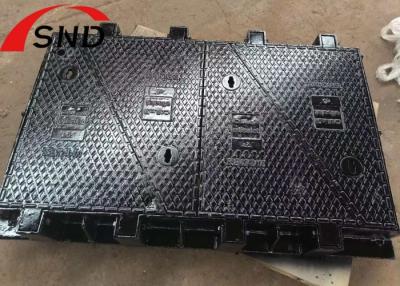 China JRC Triangular Ductile Iron Manhole Cover with Anti-slip Surface and Locking Mechanism for Driveway Drainage for sale
