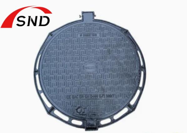 Quality ISO9001:2015 DIN EN124 Ductile Iron Manhole Cover for Highway with D400 Class for sale