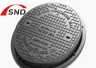 China ISO9001:2015 Certified High Strength Ductile Iron Manhole Cover D400 for Urban Main Roads for sale