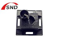 Quality ISO9001:2015 Certified Double Triangle Spray Paint Ductile Iron Manhole Cover for sale