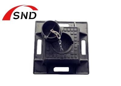 China ISO9001:2015 Certified Double Triangle Spray Paint Ductile Iron Manhole Cover and Water Meter Box for sale