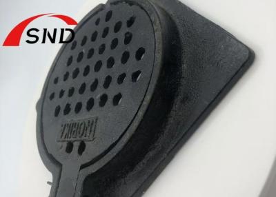 China Ductile Iron Manhole Cover GGG50 A15 with Ductile Iron 500-7 Material and ISO9001 Certification for sale