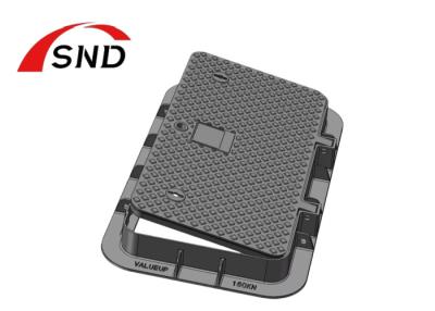 China GGG50 Material Ductile Iron Manhole Cover with 150KN Load Capacity and Heavy Thermal Gravity Casting for sale