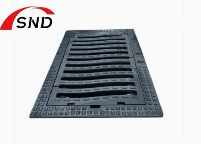 China 500x500mm Ductile Iron QT500-7 Gully Grate with 140KN Load Capacity and Rubber Gasket Drain Cover for sale