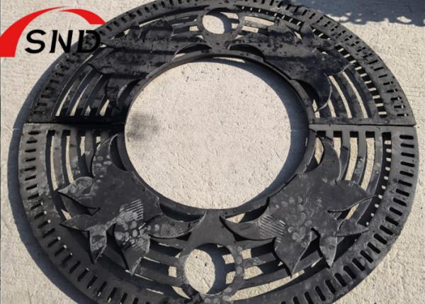Quality E600 Round Tree Grate DIN En124 Class F900 Tree Grates Cast Iron for sale