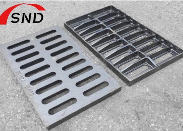 Quality EN124 Standard Cast Iron Gully Grate with Painting Surface for Draining Water As Per Drawings for sale
