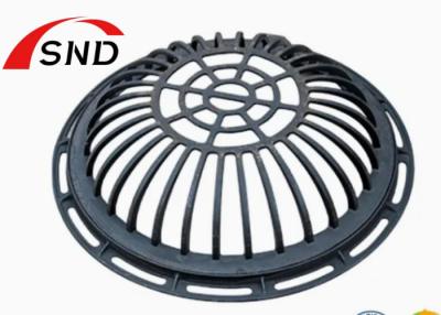 China Square Design Cast Iron Gully Cover with Anti-slip and Anti-theft Features for 20kg to 30kg Rainwater Outlet Gully for sale