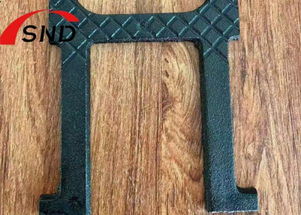 Quality Rigid Threaded Cast Iron Manhole Ladder Step with Enhanced Stability and Triangle Shape for sale