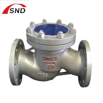 China DN80 Cast Steel Check Valve Lift Type For Water Supply And Drainage Industry for sale
