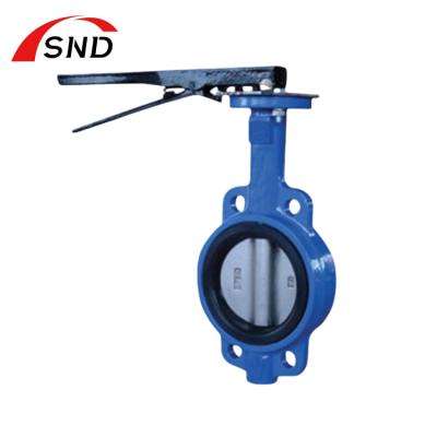 China Pipelines Ductile Iron Butterfly Valve 150lb-2500lb Wafer Butterfly Valve for sale