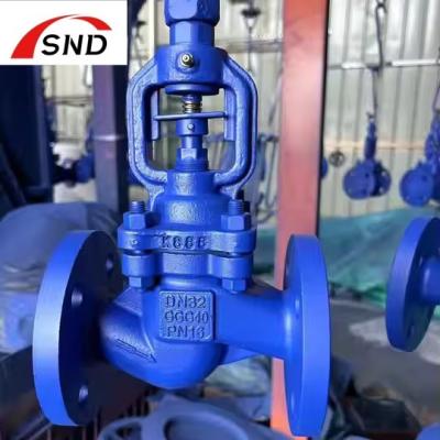 China Cast Iron Corrosion Resistant Globe Valve For Chemical Industry for sale